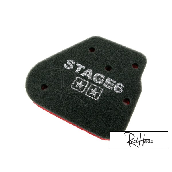 Air Filter Insert Stage6 Double-Layer (Minarelli Horizontal) - Ruckhouse